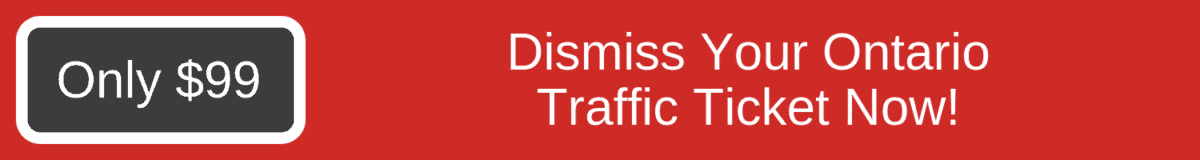 Traffic Ticket Ontario & How to Beat it | getdismissed.com