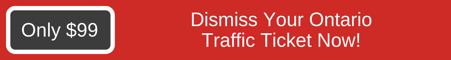 Traffic Ticket Ontario & How to Beat it | getdismissed.com